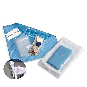Ultrasound Probe Cover - Transducer Cover Latex-Free Sterile Disposable Large Clear, 6" x 32", Individual Packaging (25 pcs)