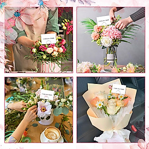 30 Pcs Metal Wire Floral Picks 13 Inch Wire Floral Place Card Holder Picks, Photo Memo Holder, Round Table Name Number Card Holder for Wedding Party Birthday (Silver) Round