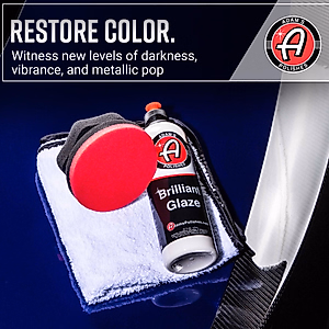 Adam's Polishes Brilliant Glaze 16oz - Amazing Depth, Gloss and Clarity - Achieve that Deep, Wet Looking Shine - Super Easy On and Easy Off