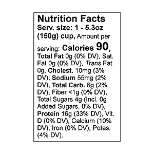 siggi's Icelandic Strained Nonfat Yogurt, Plain, 5.3 oz. Single Serve Cup – Thick, Protein-Rich Yogurt Snack