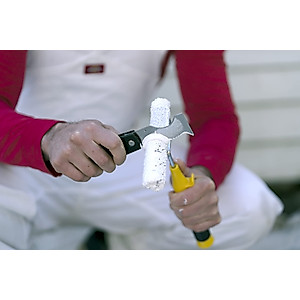 Hyde Dual Blade Folding Painter's Tool 5-In-1 Stainless Steel Folds Closed, Flex 1-1/2 Inch, Cleans Rollers, Spreads Compound, Scrapes, Cleans Out Cracks, Opens Cans and Boxes,Black