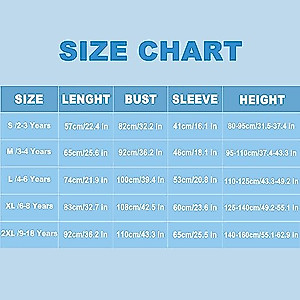 Fewlby Toddler Raincoat Boys Girls Rain Poncho Lightweight Waterpoof Kids Rain Jacket Children Rainwear 2XL Size 9-18 Years