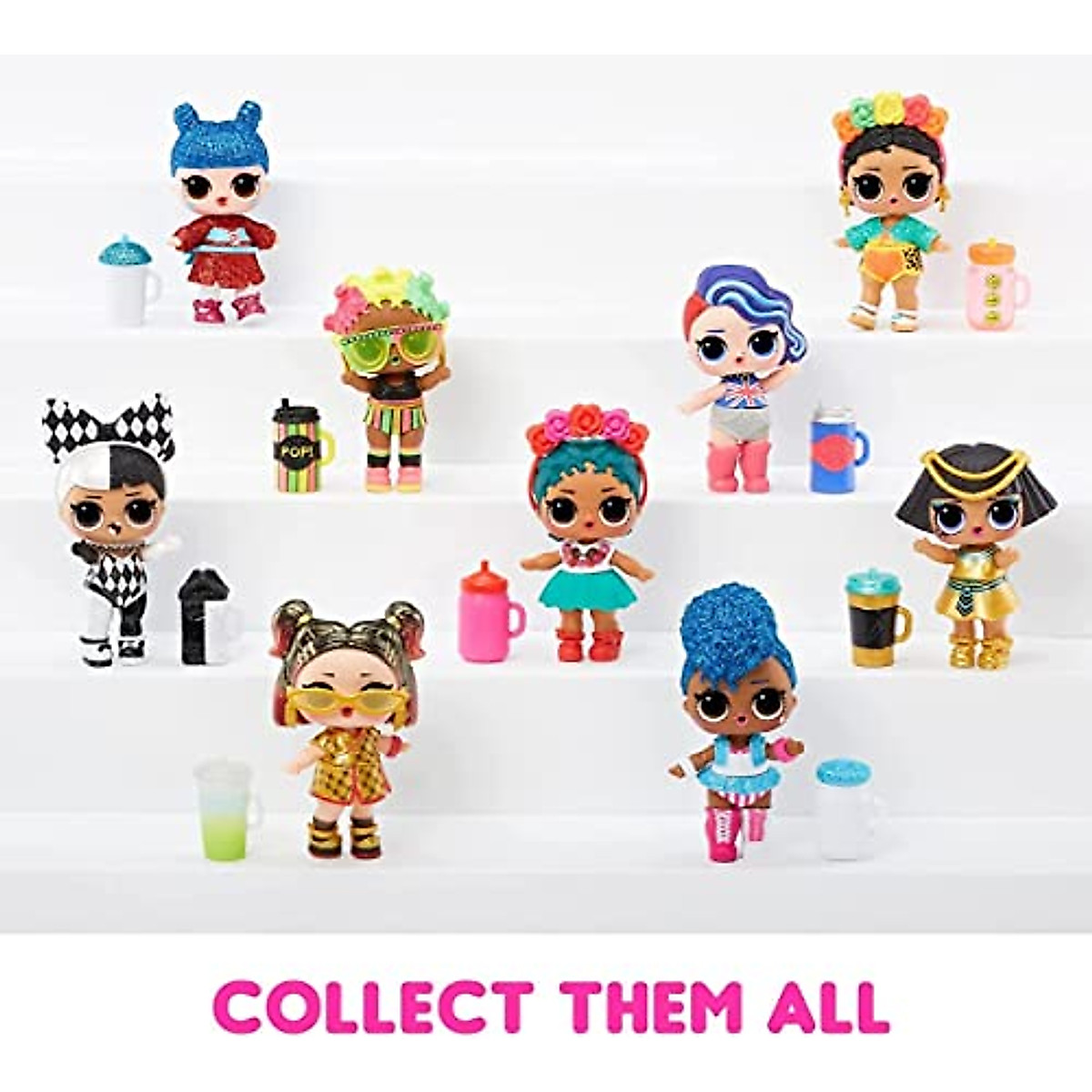 L.O.L. Surprise! World Travel™ Dolls with 8 Surprises Including Doll, Fashions, and Travel Themed Accessories - Great Gift for Girls Age 4+