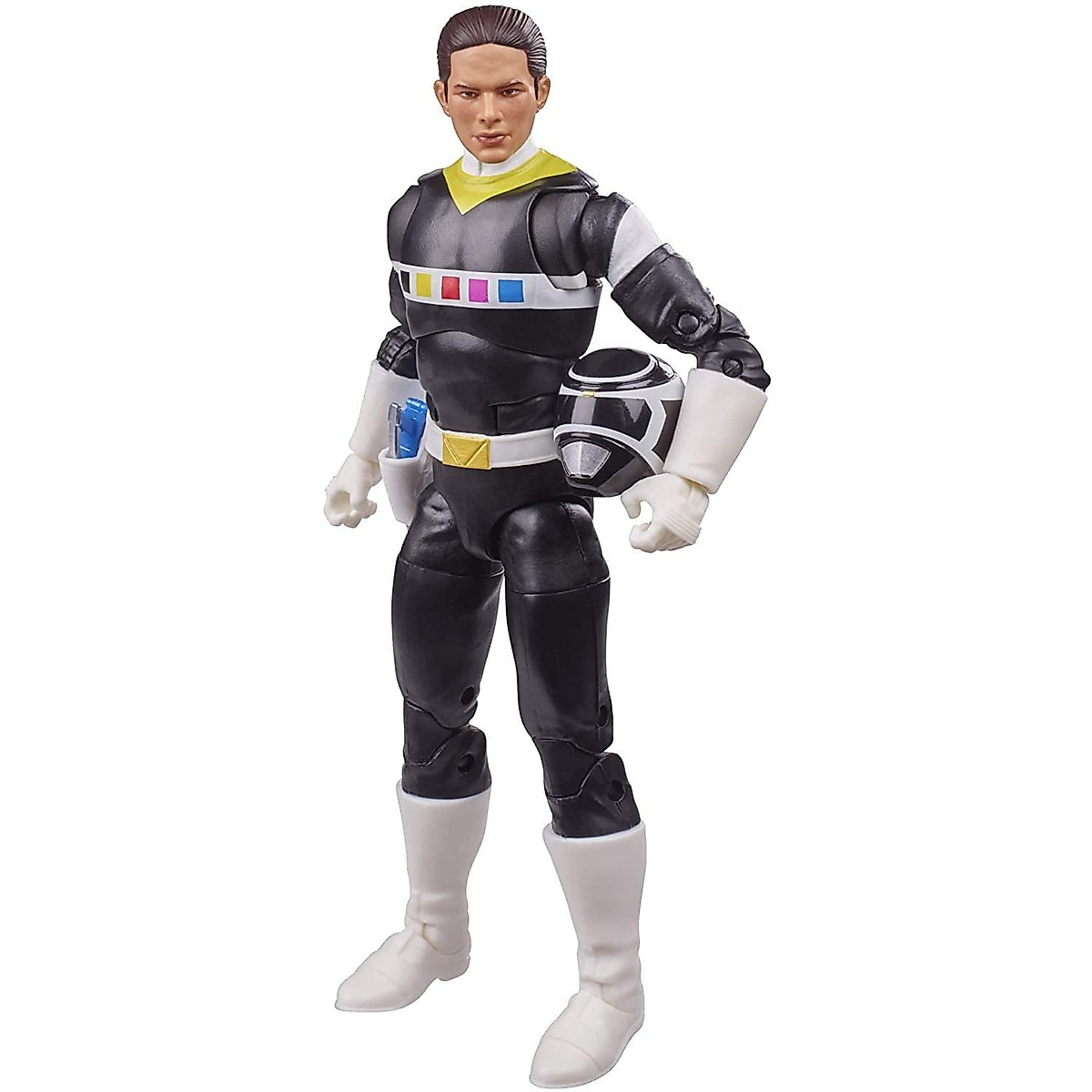 Power Rangers Lightning Collection in Space Black Ranger 6-Inch Premium Collectible Action Figure Toy with Accessories