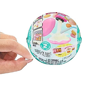 MGA's Miniverse Make It Mini Food Cafe Series 2 Mini Collectibles, Mystery Blind Packaging, DIY, Resin Play, Replica Food, NOT Edible, Collectors, 8+