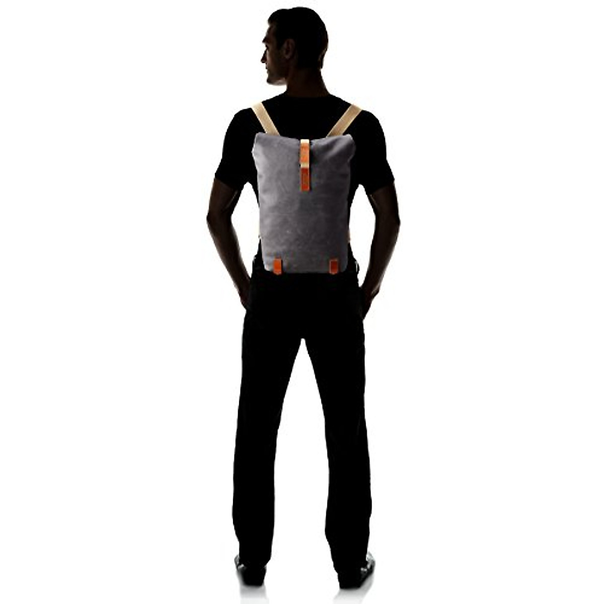 Brooks England Pickwick Day Pack, Small, Grey/Honey