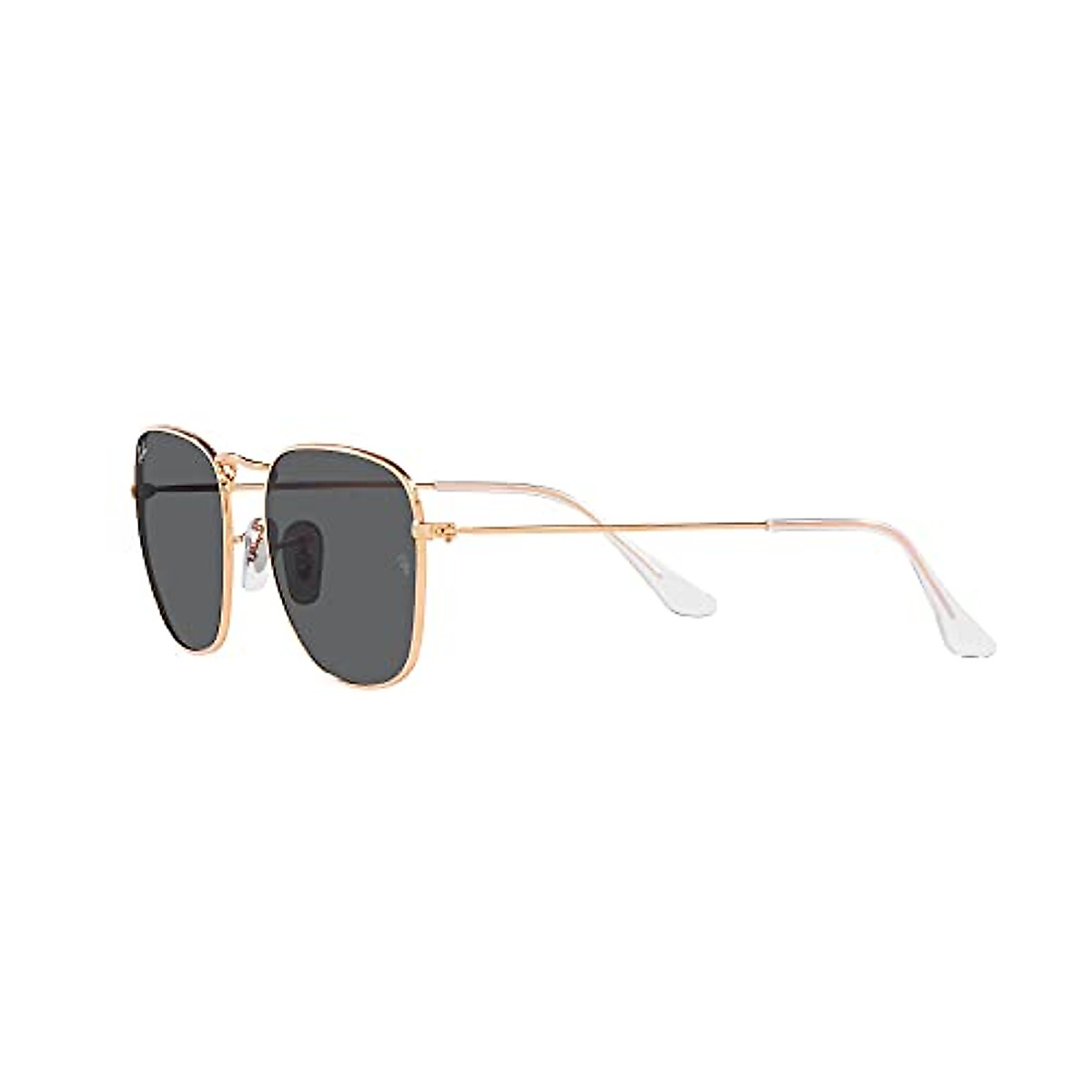 Ray-Ban RB3857 Frank Square Sunglasses, Rose Gold/Dark Grey, 54 mm
