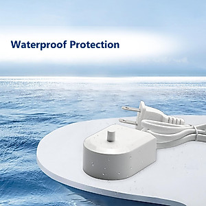 BXIZXD Electric Toothbrush Charger Replacement HX6100 Charging Base for Philips Sonicare Toothbrush Electric Flosser, Philips Sonicare HX3000/HX6000/HX8000/HX9000 Series - 3.3FT