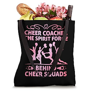 Cheerleading Coach Cheer Coach Cheerleader Cheer Training Tote Bag