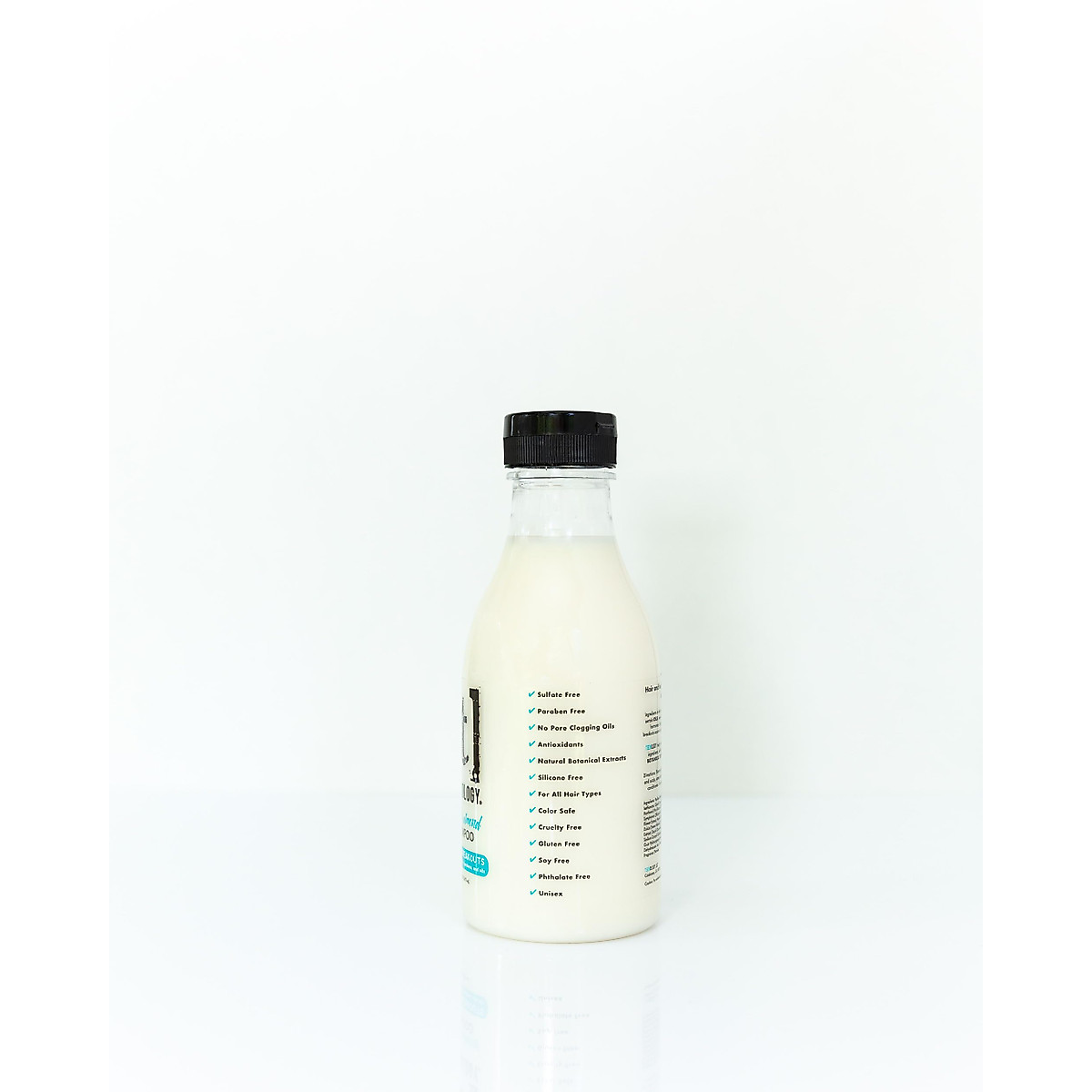 Teenology Shampoo for Teens, For Clear Skin and Healthy Hair, Natural Botanical Extracts, 16 oz. (Vanilla Almond)