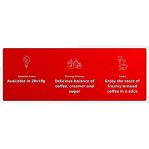 Nescafé 3 in 1 Instant Coffee Sticks ORIGINAL - Best Asian Coffee Imported from Nestle Malaysia (28 Sticks)