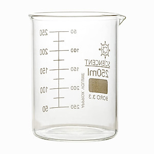SCIENCENT Glass Beaker 250ml