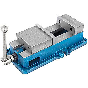 Happybuy 4 Inch ACCU Lock Down Vise Precision Milling Vise 4 Inch Jaw Width Drill Press Vise Milling Drilling Machine Bench Clamp Clamping Vice(4")