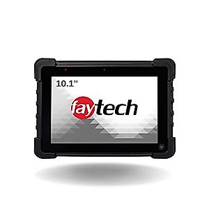 faytech 10.1" Rugged Industrial IP65 Waterproof PC Tablet Windows 10 Pre-Installed, N4200 Quad-Core CPU, 6GB RAM+128GB eMMC, Integrated W-LAN, Bluetooth 5.2, Rechargeable 7.4V/7000mAh Battery