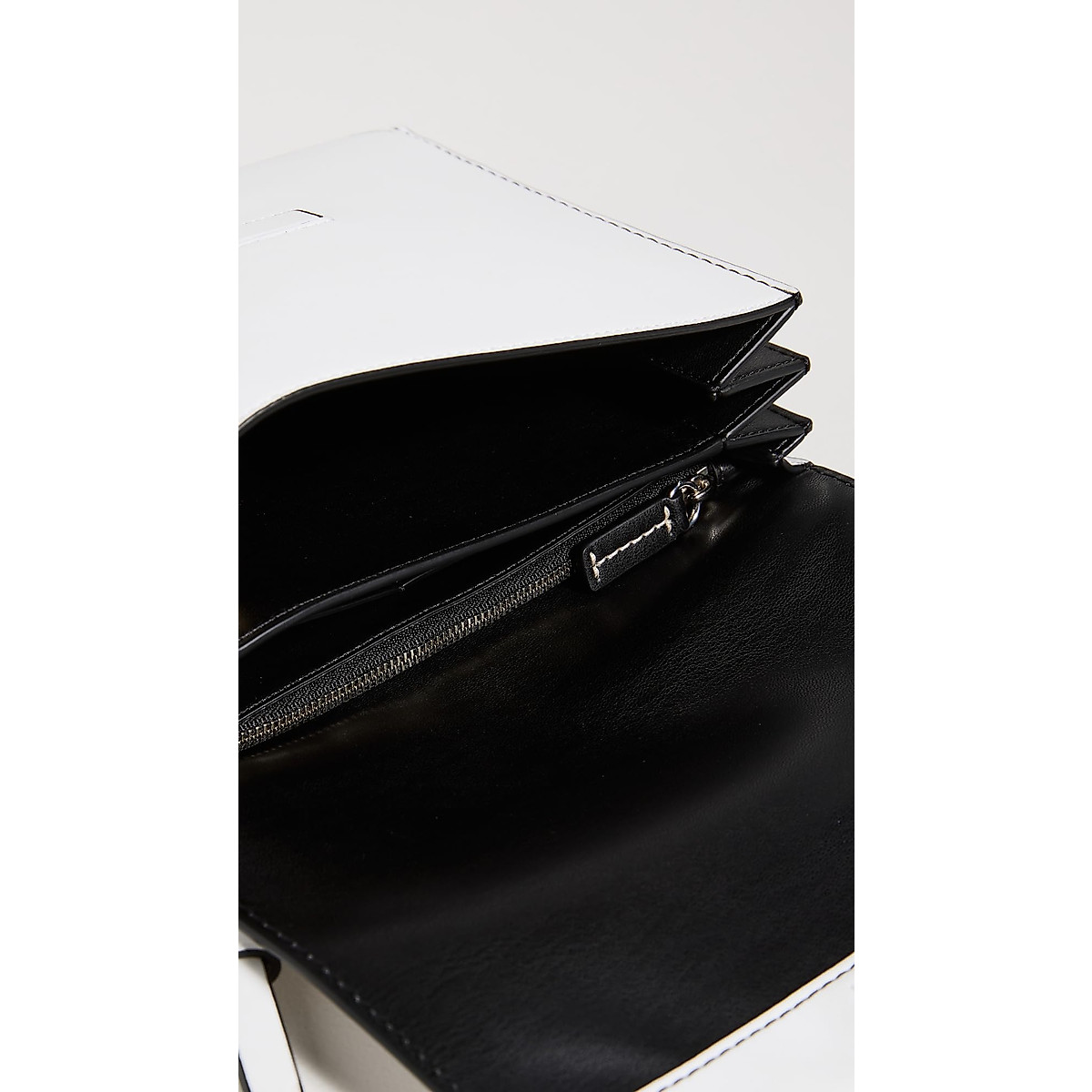 Proenza Schouler White Label Women's Accordion Flap Bag, Optic White, One Size