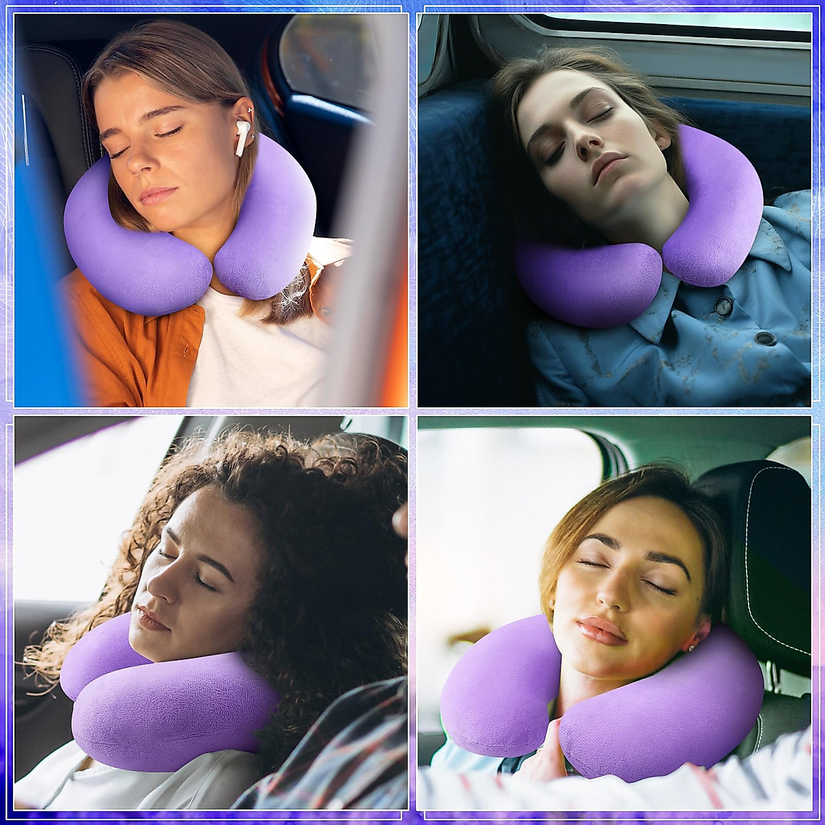 Birthday Gifts for Women -Purple Happy Birthday Gift Basket for Mom, Wife, Girlfriend, Sister, Her, Pillow/Blanket/Tote Bag/Self Care Package Get Well Soon Baskets for Women