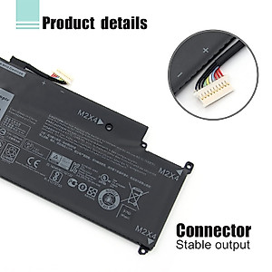 BOWEIRUI XCNR3 Laptop Battery Compatible with Dell Latitude 13 7370 Ultrabook Series WY7CG MH25J P63NY N3KPR G7X14 0G7X14