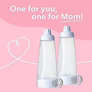 Whiskware Pancake Batter Dispenser and Mixer with BlenderBall Wire Whisk for Cupcakes, Muffins, Crepes, and more