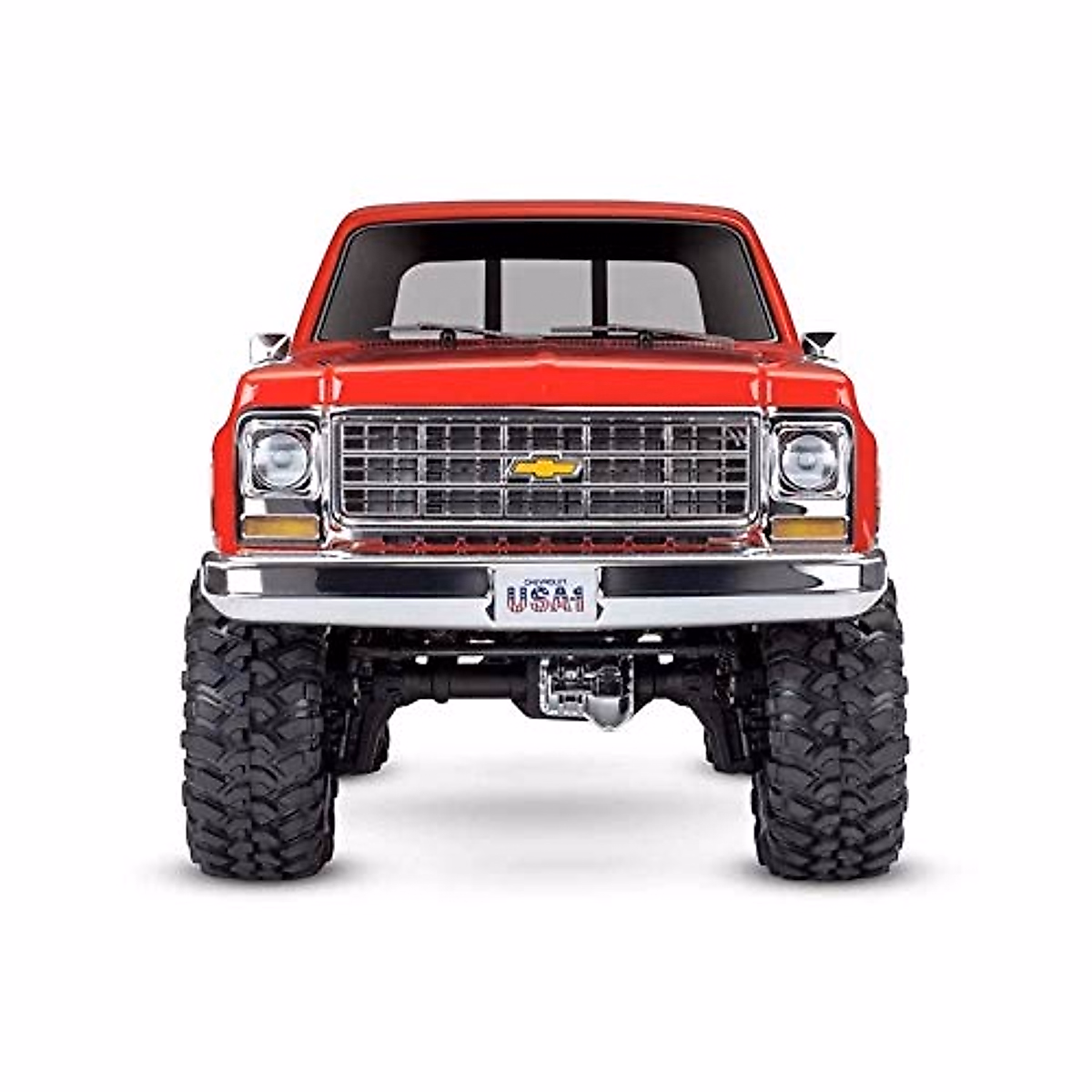 Traxxas Trailer Crawler 1979 Chevrolet K5 Blazer Reproduction Remote Control Car with Radio System, Red