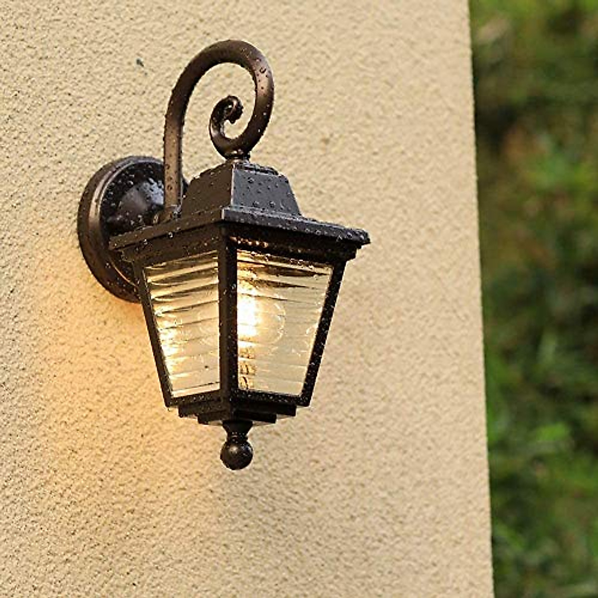 ZPTECH Outdoor wall light Wall Spotlights Outdoor Waterproof Corridor Garden Villa Balcony AisleWall Spotlights Outdoor Creative Home Courtyard Gate TerraceWall Spotlights High Taste Hanging Wall Moun