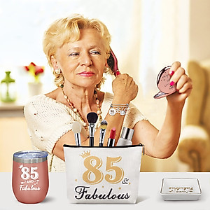 85th Birthday Gifts For Women, Insulated Tumbler Birthday Gifts Basket For 85 Year Old Woman, Unique Birthday Gift Box Ideas For Her Mom Grandma Sister Wife Best Friend Turning 85