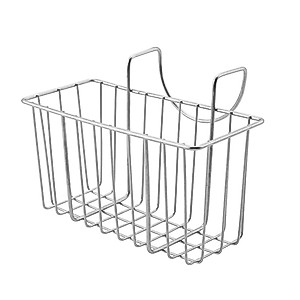 Fafcitvz Kitchen Sponge Holder, Sink Caddy Brush Soap Dishwashing Drainer Rack Dish Draining Sink Basket