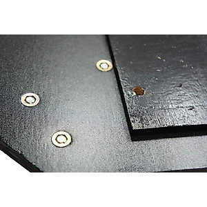 Harmony Audio Case HCWAD Dolly Road Gear Transport Plate with 3.5" Wheels & Brakes