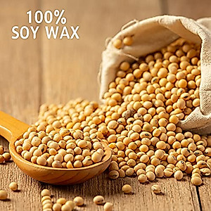 Aronica Coffee Scented Candle - Ideal for Bridal Shower, Baby Shower Hostess Gifts, Soy Candle Gifts for Men & Women, Set of 2, Americano & Espresso, Gift for Man, Father's Day Gift, Man Cave Candle