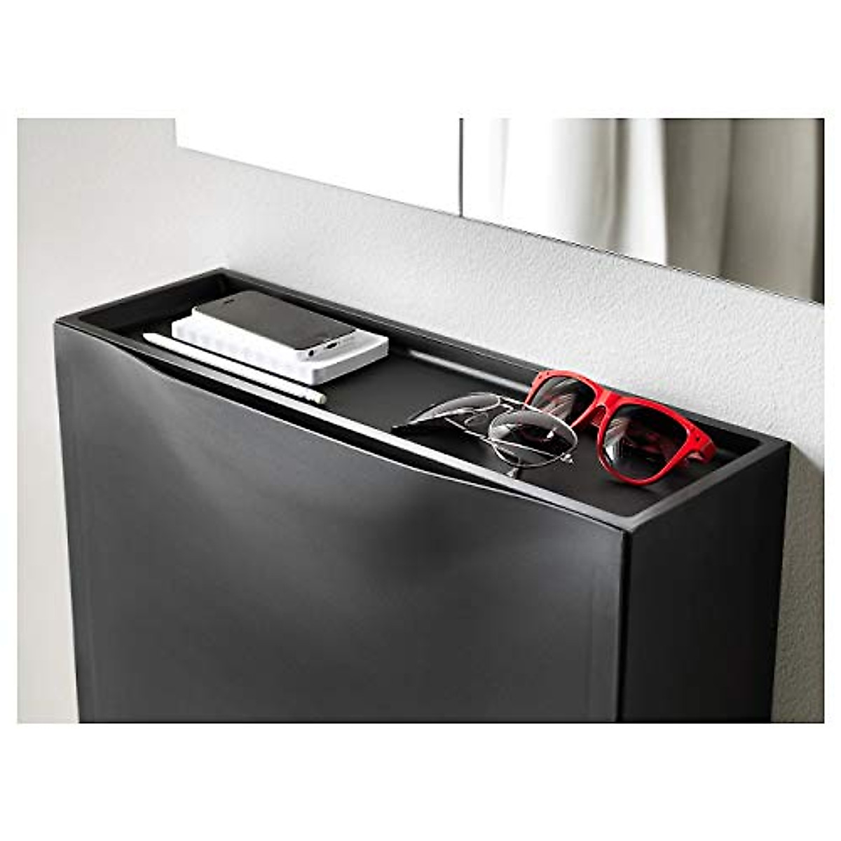 Ikea Trones Storage Shoe Cabinet, 52x39 cm , Black