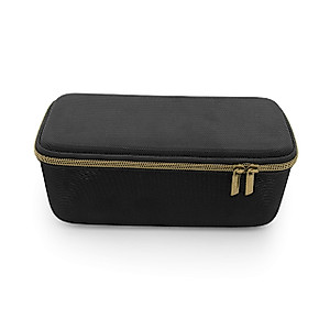 CASEMATIX Hair Clipper Barber Case Holds Clippers, Hair Buzzers, Trimmers, T Finisher Liner - Travel Case For Clippers, Stylist and Hair Cutting Supplies