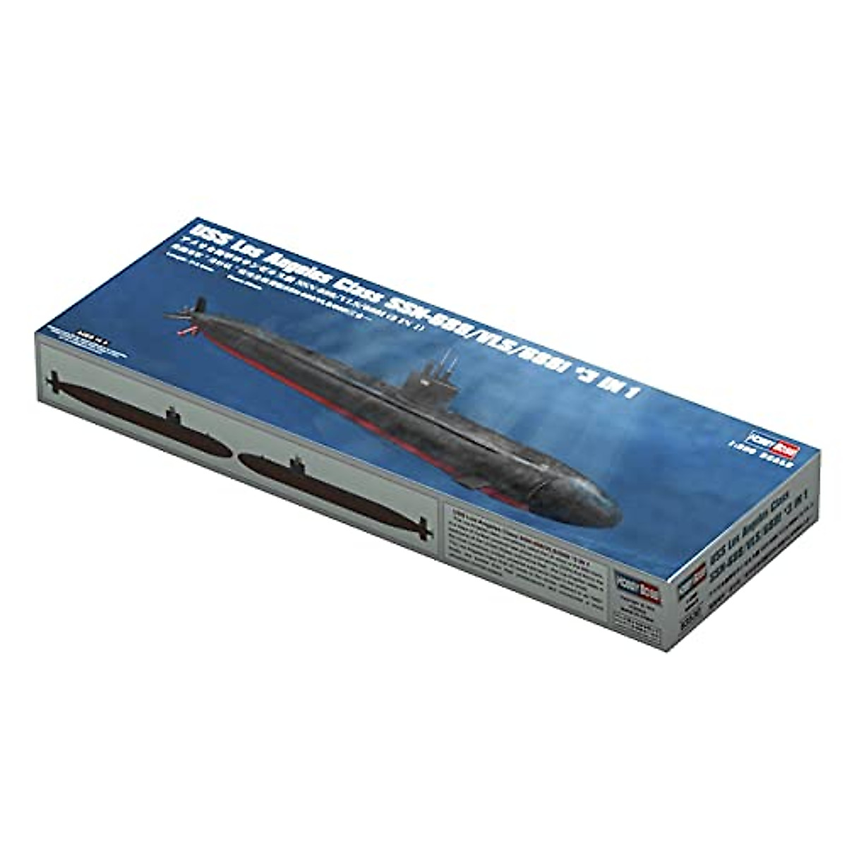 Hobby Boss USS Los Angeles Class SSN-688/VLS/688I 3-in-1 Boat Model Building Kit