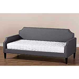 Baxton Studio Daybeds, Twin, Grey