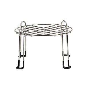 Small Berkey Base Stainless Steel Stand Raises Your Travel Berkey Water Filter System 6" Above Countertop for Easier Dispensing of Filtered Water