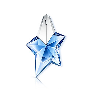 Mugler Angel - Eau de Parfum - Women's Perfume - Ambery & Woody - With Bergamot, Praline, and Patchouli - Long Lasting Fragrance - 0.8 Fl Oz