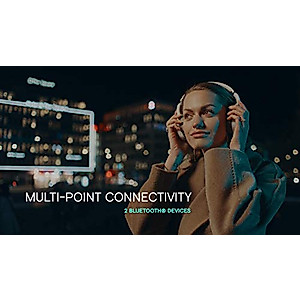 EPOS | SENNHEISER Adapt 360 White (1000210) - Dual-Sided, Dual-Connectivity, Wireless, Bluetooth, ANC Over-Ear Headset | for Mobile Phone & Softphone | Teams Certified