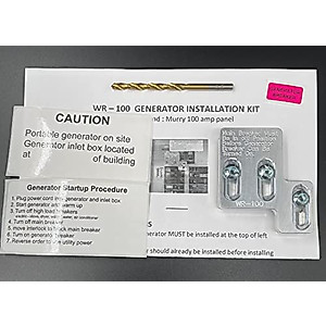 WR-100 Murray 100 amp panel Generator Interlock