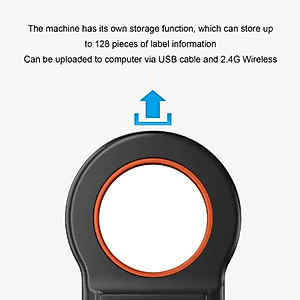 Pet Microchip Reader, 134.2Khz 125Khz Portable Pet Chip Scanner with 0.91in OLED Display, FDX B EMID Rechargeable Animal ID Tag Scanner for Dog Pet Cat Pig