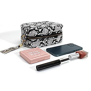 Sherry Women Snakeskin Pattern Crossbody Shoulder Bag Fashion PU Leather Handbag