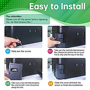 EXCERCUS 1X T04D1 Ink Maintenance Box Remanufactured for Expression ET-3700 XP-5100 ET-4760 ET-3750 ET-4750 ET-2760 ET-3760 ET-3710 ET-5150 ET-15000 ET-M3170 M1170 M2170 Workforce WF-2860 Printer