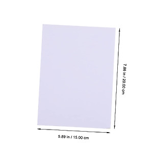 HEALEEP 20pcs Photo Frame Paper White Picture Mattes DIY Photo Backing Board Picture Mats Photo Frame Mat Photo Pad Core Bevel Cut Mattes Paper Jam Display Mat Quilled Paper