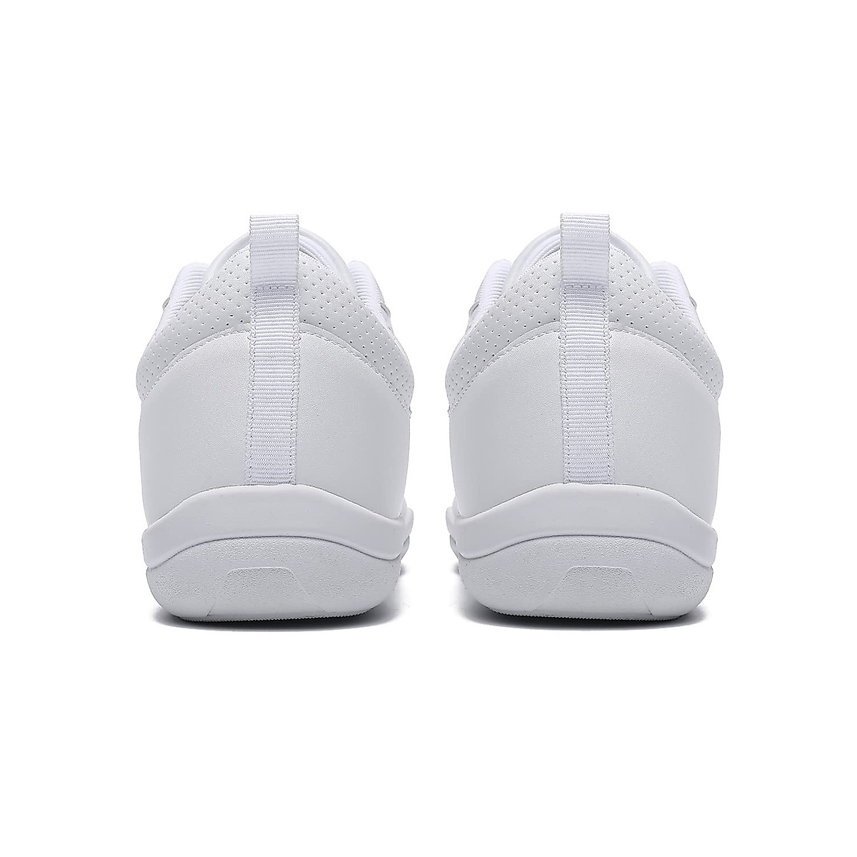 HWJHMX Cheer Shoes Girls White Shoes Youth Womens Cheerleading Fashion Sports Shoes Training Athletic Comfortable Breathable Shoes Flats Kids Cheer Sneakers