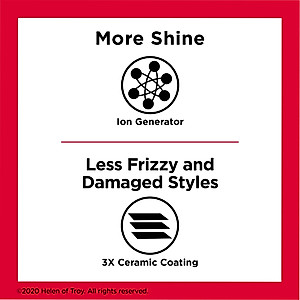 Revlon Hair Straightening and Styling Brush | Great for Second Day Styling (4-1/2 in)