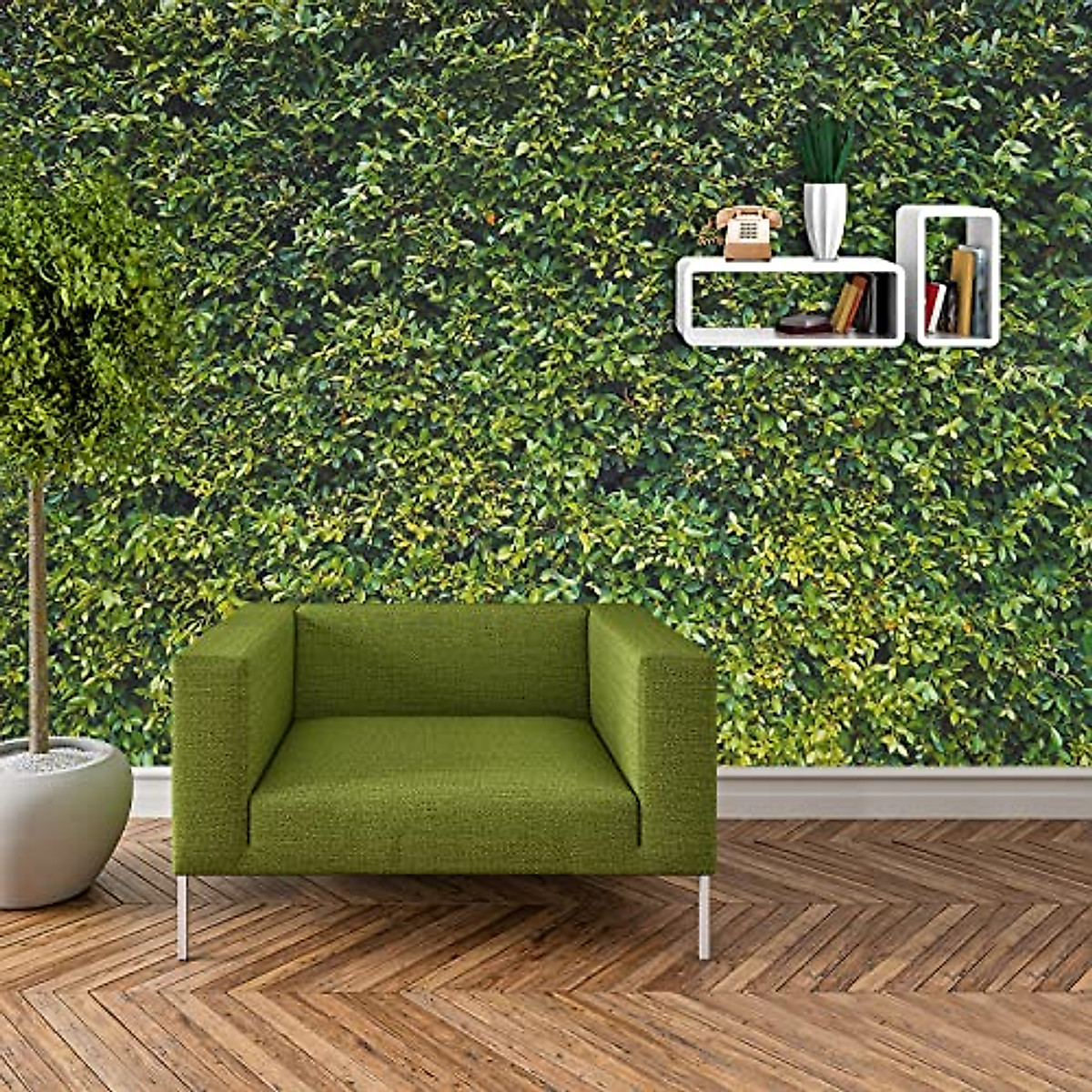 7 * 5Ft 3D Green Leaves Photography Backdrops Party Decoration Photo Background DIY Grass Backdrop Wall for Pictures Photo BoothHome Decorations