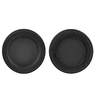 Geekria QuickFit Replacement Ear Pads for Corsair Virtuoso RGB, Virtuoso RGB Wireless SE, Virtuoso RGB Wireless XT Headphones Ear Cushions, Headset Earpads, Ear Cups Repair (Black)