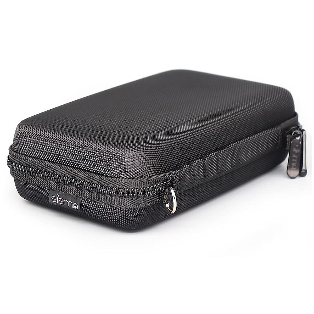 sisma 80 Switch Game Case Compatible with Nintendo Switch or PS Vita Games or SD Cards,Game Cartridge Holders Hard Shell Travel Storage Case Home Safekeeping, Black