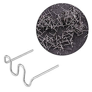 Hot Staples 0.8mm, Welder, Welding Kit Stainless Steel Repair Stapler for Car Bumper Repair Bodywork, 100pcs 0.8mm Auto Bumper Repair Pre Cut Welding Staples(0.8mm)