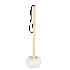 FLEOR Gong Mallet Big Head 7545-Wood Core,Wool