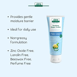 Aleva Naturals Soothing Diaper Cream, 100ml 37937 White