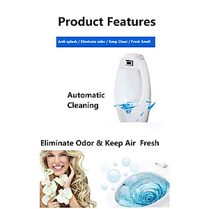 Tigerboss Urinal Screen Deodorizer (30 Pack) - Scent Lasts for Up to 30 Days – Anti-Splash &Ideal for Any Public Business Facilities Bathrooms Blue