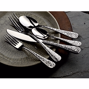 Liberty Tabletop Calavera (Skull) 20 Piece Flatware Set service for 4 18/10 Silverware Made in USA
